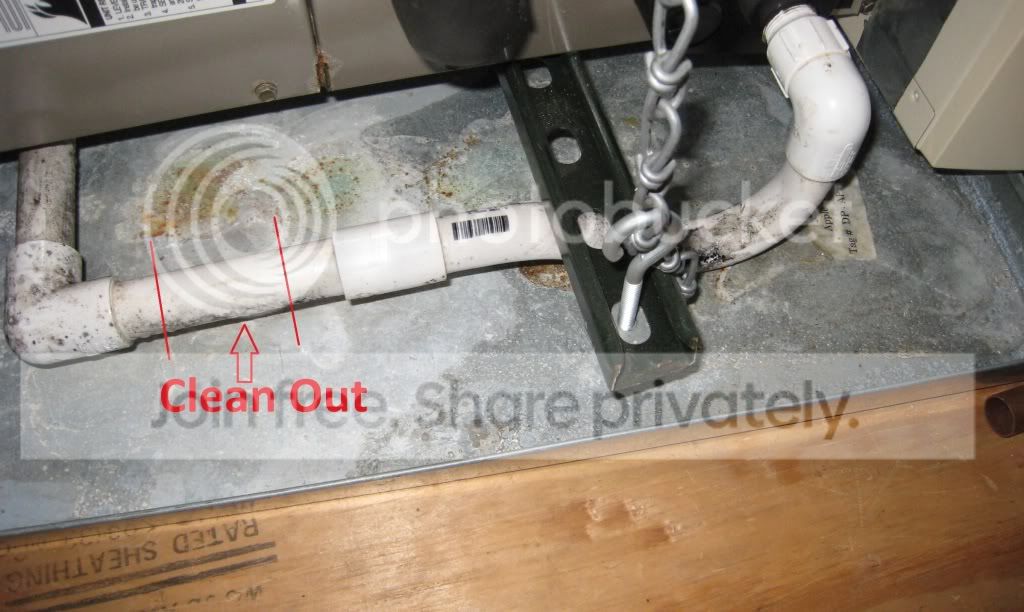 Drain line plugged on air handler unit - need advice | DIY Home ...