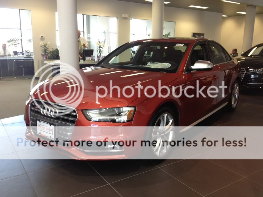 My New '13 Volcano Red S4